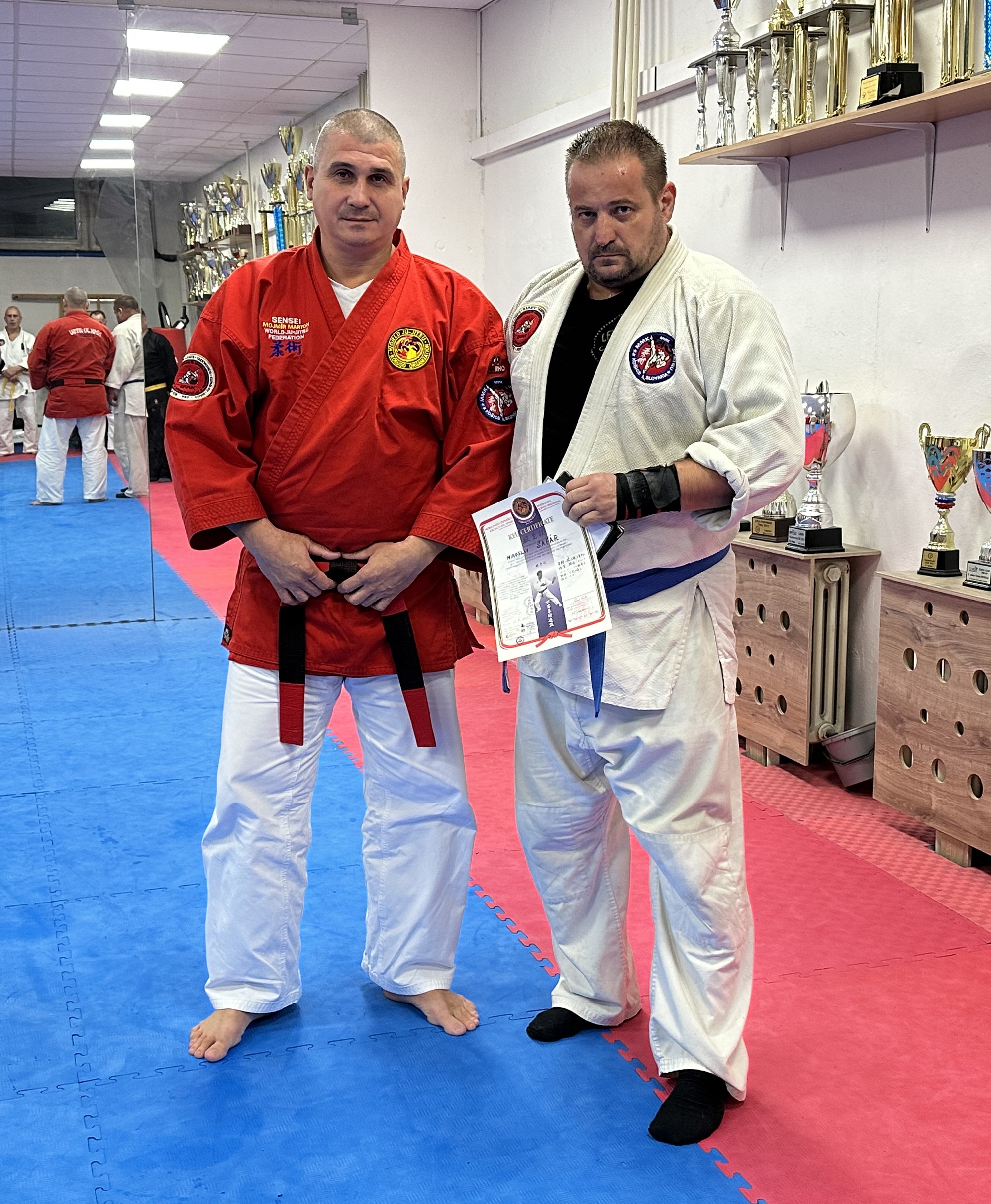 Páskovanie 2. Kyu – November 2023 - MMK JU-JITSU Košice